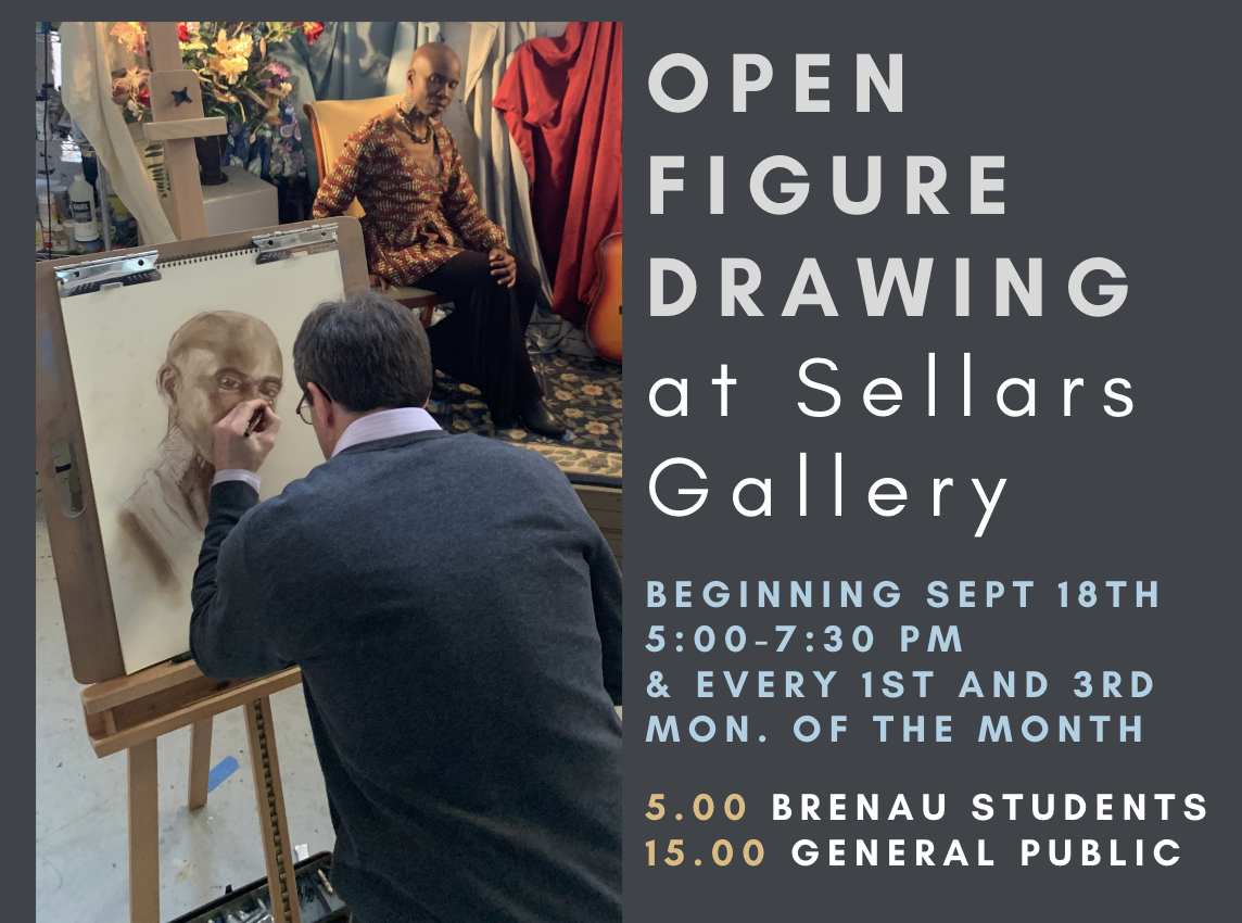 Open Figure Drawing Now At Brenau Galleries | Brenau Galleries
