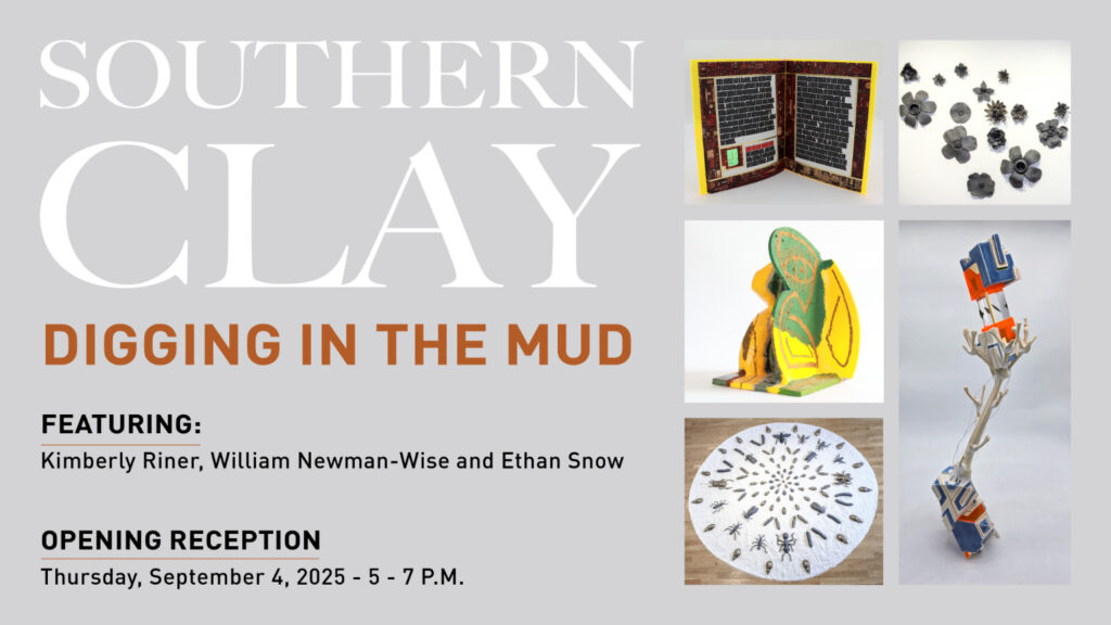 Southern Clay: Digging in the Mud on view Fall 2025 | Brenau Galleries